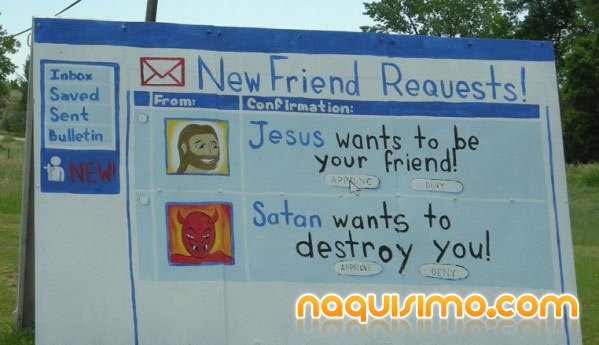 Jesus en Facebook - Naquisimo