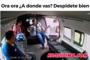 Los mejores memes del ratero de la combi. - Naquisimo