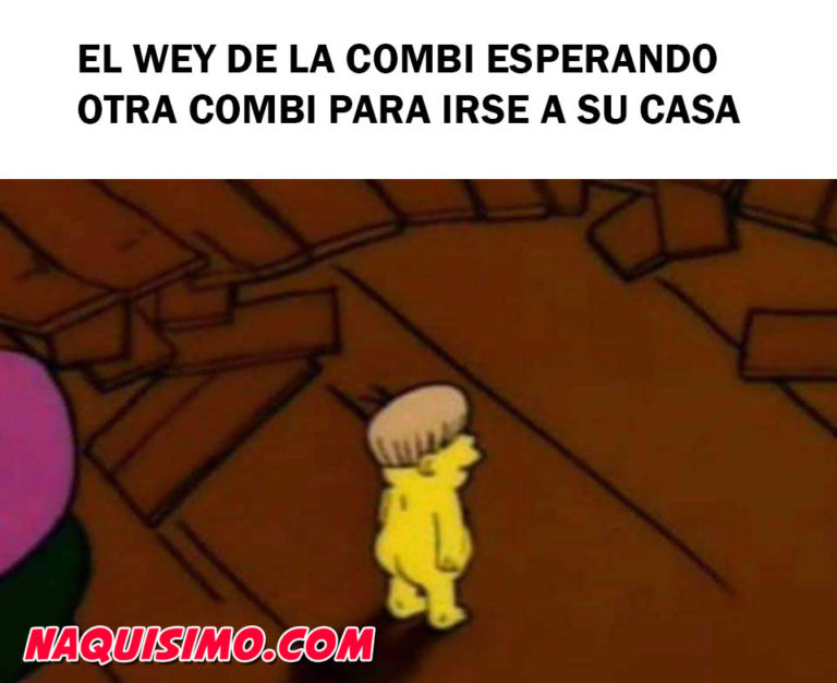 Los mejores memes del ratero de la combi. - Naquisimo