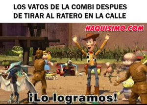 Los mejores memes del ratero de la combi. - Naquisimo